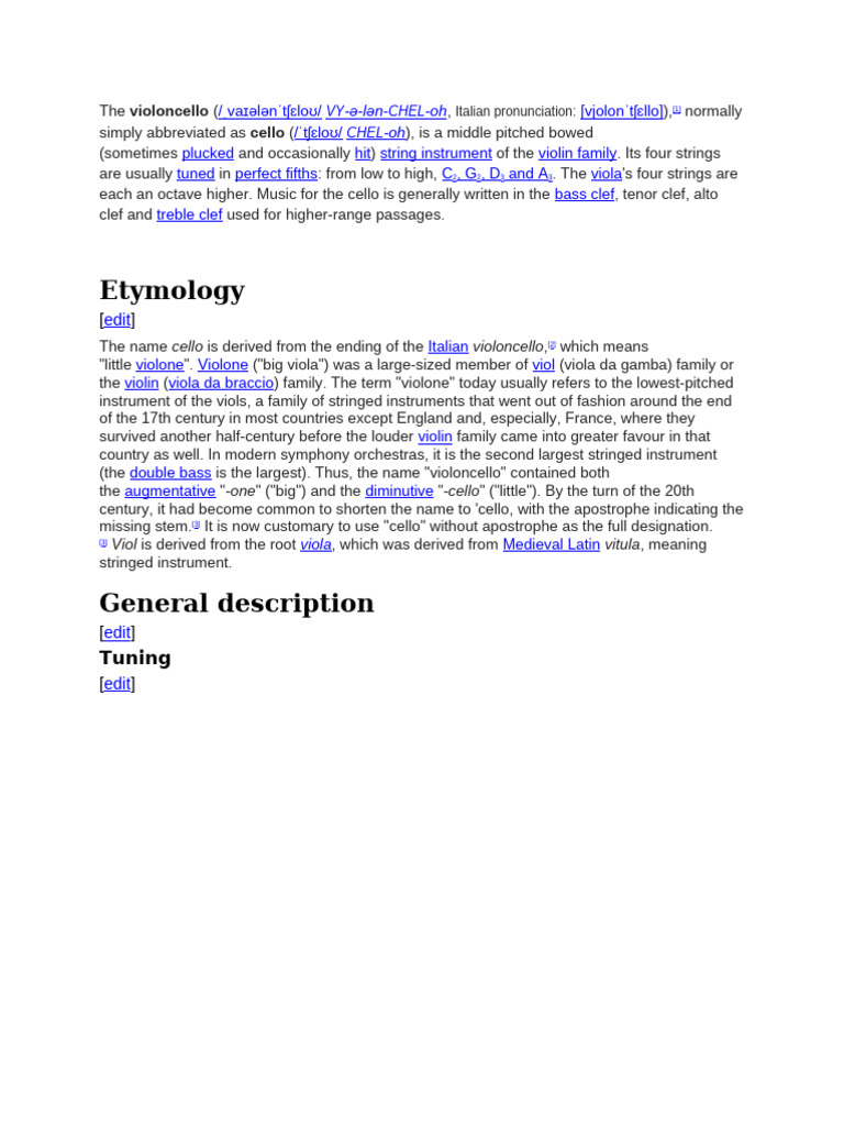 Understanding the Cello: History & Features | PDF | Cello | Concerto