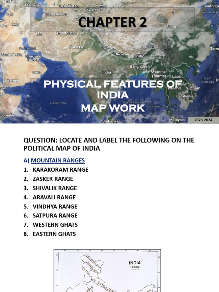 Class Ix Chapter 2 Map Work | PDF