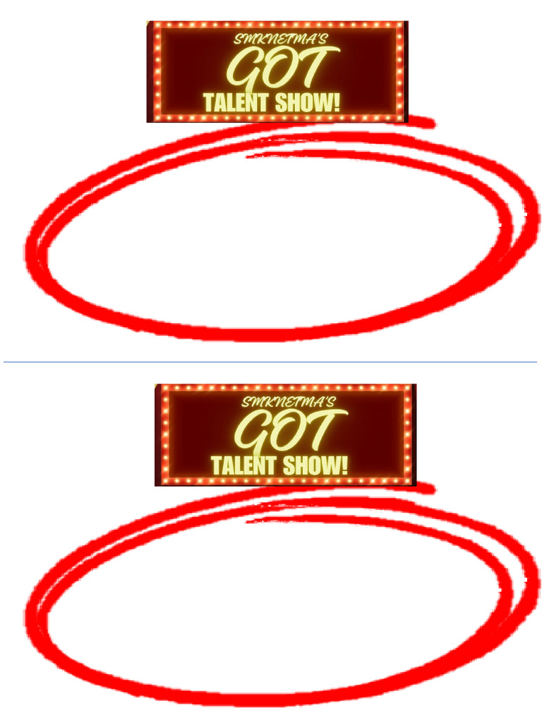 Nomor Peserta Got Talent | PDF