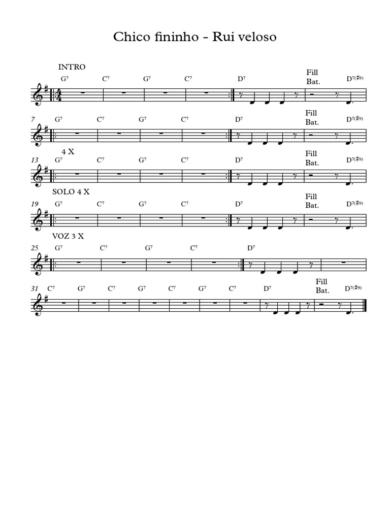 Chico Fininho | PDF