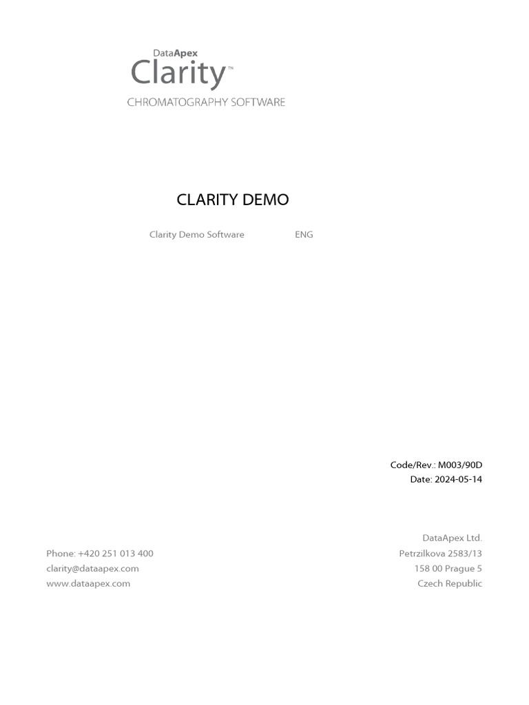 clarity-demo | PDF | Chromatography | Icon (Computing)