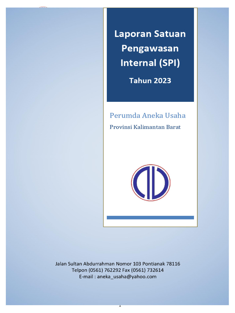 Laporan SPI 2023 | PDF