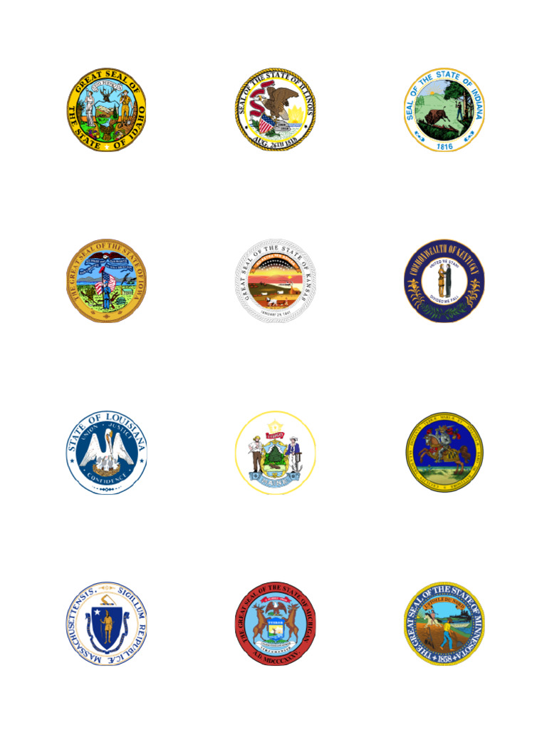 US State Seals All | PDF