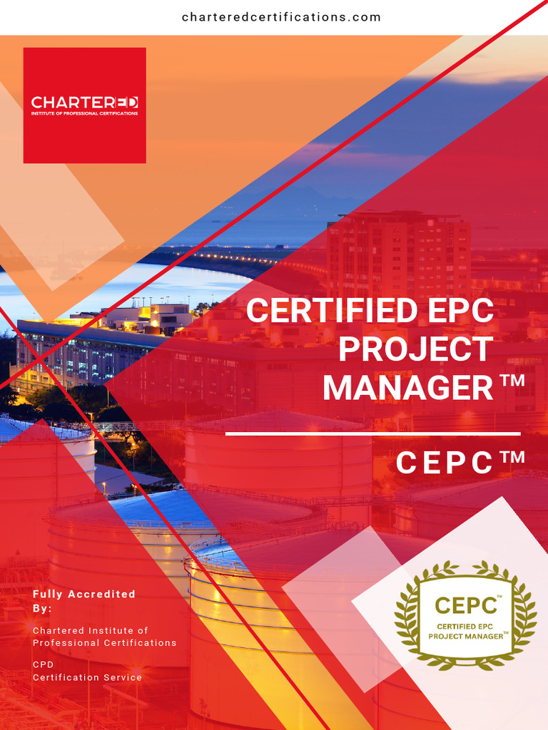 c9137 Certified Epc Project Manager Cepc Brochure | PDF | Project ...