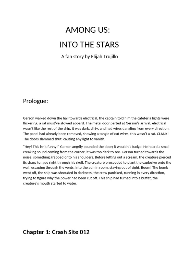 AMONG US story | PDF