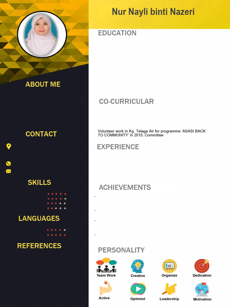 Nayli Nazeri Resume | PDF | Malaysia