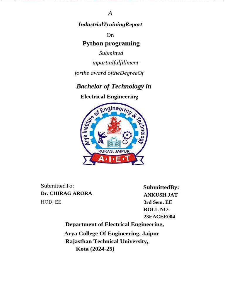 Python Report of Ankush Jat | PDF | Inheritance (Object Oriented ... Python Report of Ankush Jat | PDF | Inheritance (Object Oriented ...