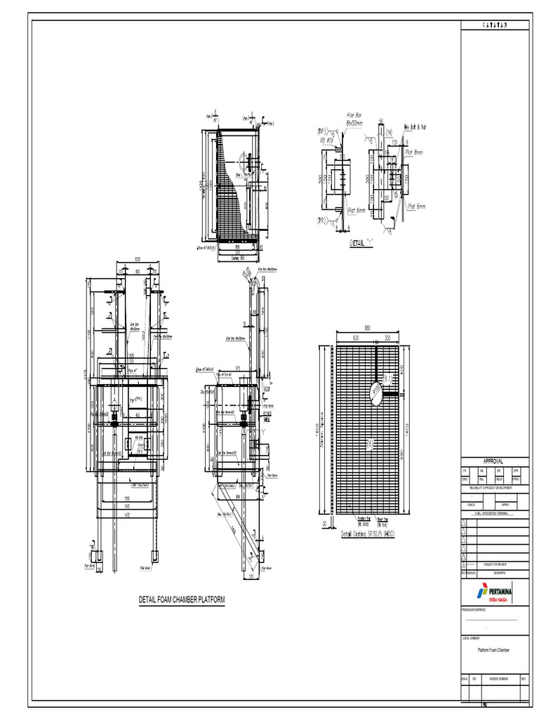 Refrensi dwg platform foam chamber | PDF