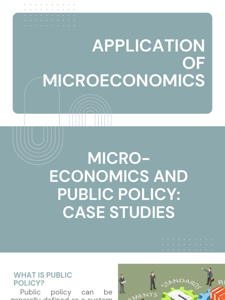 Application of Microeconomics | PDF