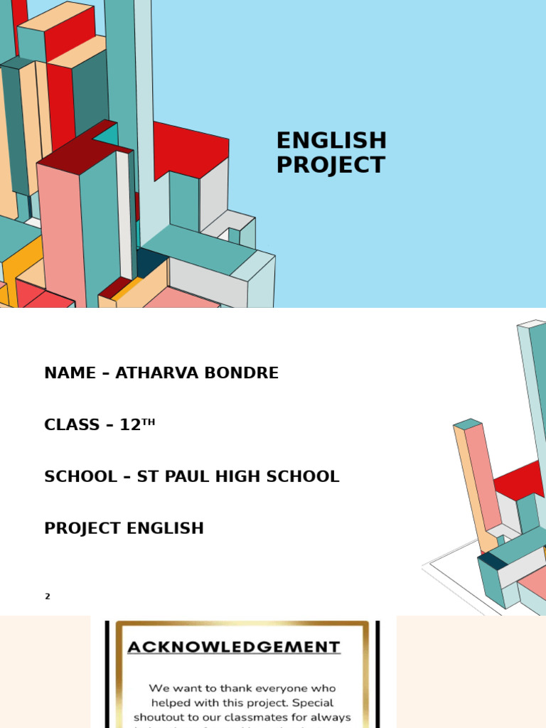 English Project 2 | PDF | Foods