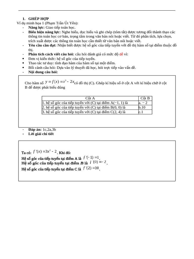 câu hỏi PTCT | PDF