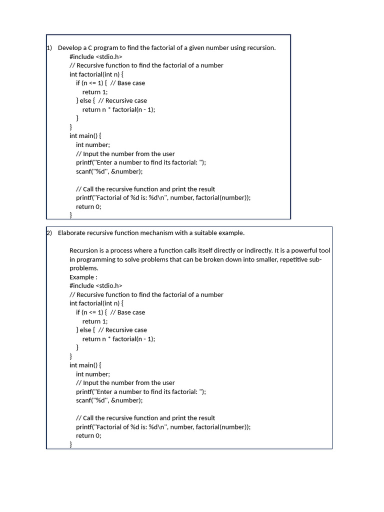 UNIT 4 C | PDF | Parameter (Computer Programming) | Computer Engineering