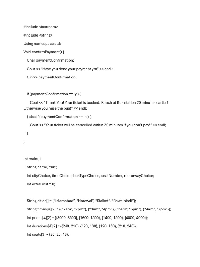 Final Project PF | PDF | Computer Programming