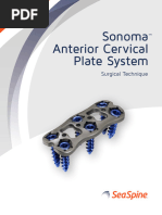 MEDTRONIC - Placa - Cervical - ZEVO Cervical Plate ST | PDF | Vertebra ...