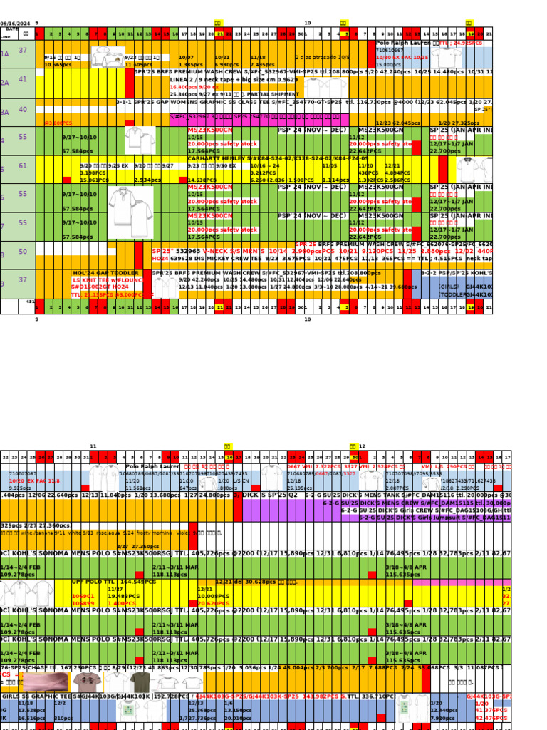 Tex1 Line Map 09.16.2024 Revised | PDF