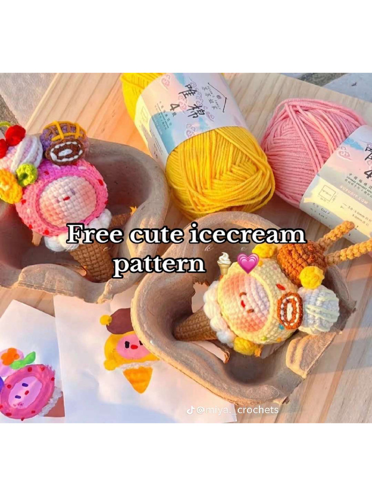 Cute Ice Cream Pattern | PDF