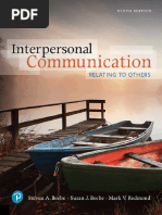 Reflect and Relate An Introduction To Interpersonal Communication 6th ...