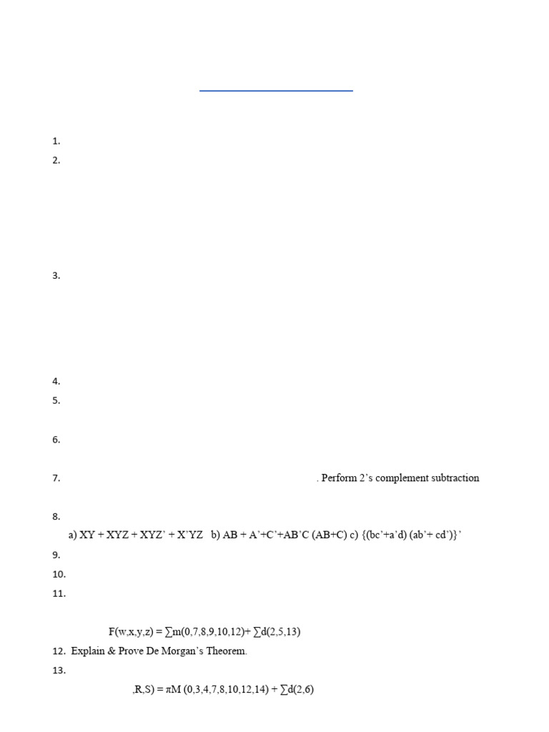 De Important Qns Unit Wise | PDF | Electronics | Electronic Circuits