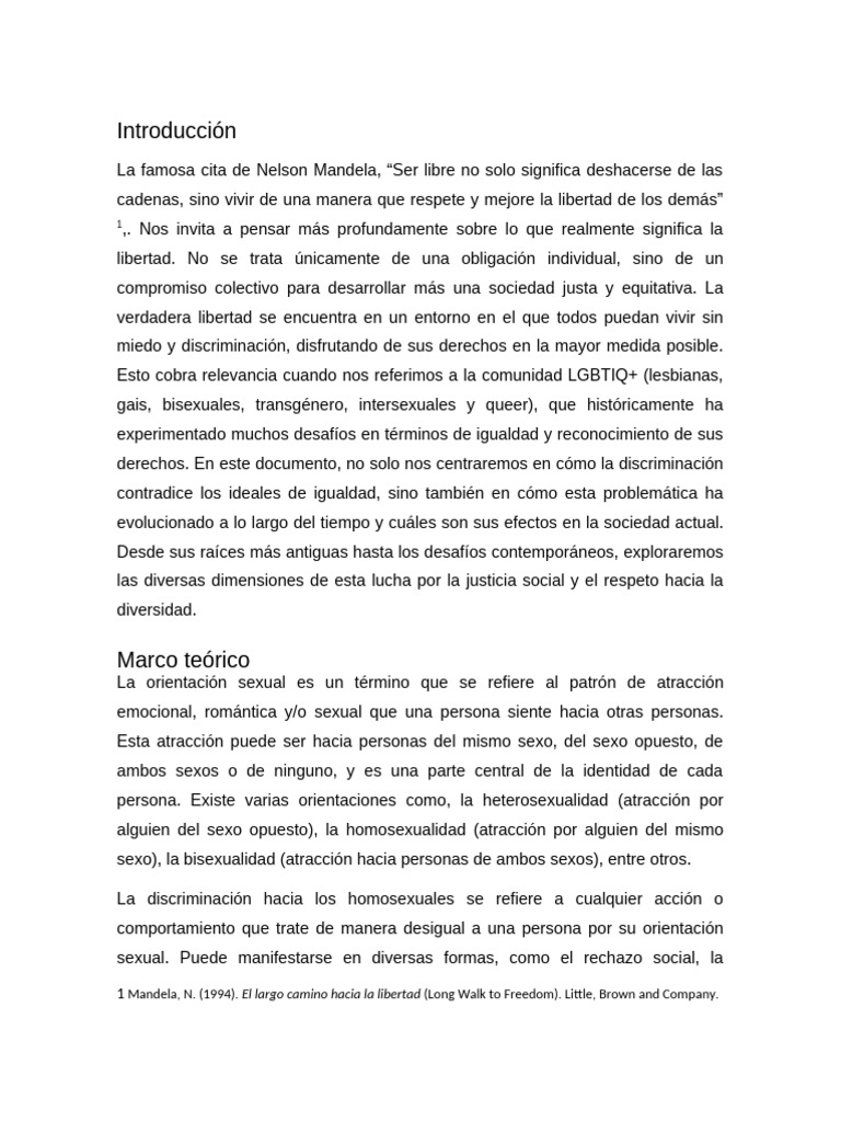 Discriminacion_LGBTIQ+ | PDF | Homosexualidad | Homofobia Discriminacion_LGBTIQ+ | PDF | Homosexualidad | Homofobia