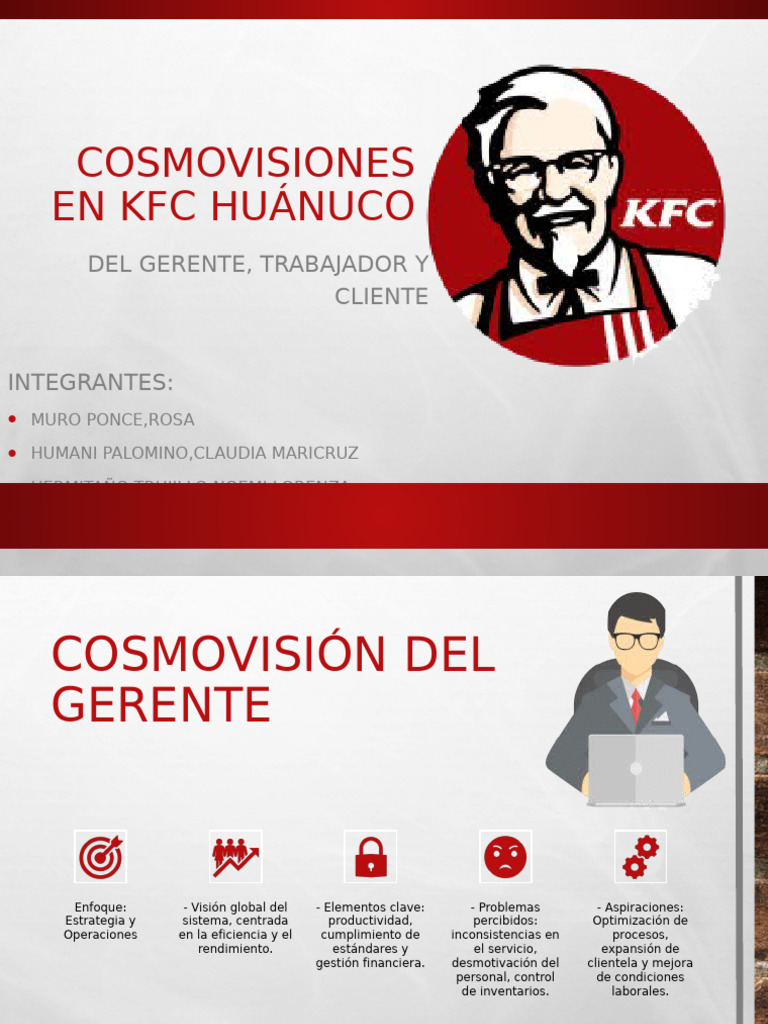 Cosmovision Kfc | PDF | Negocios económicos | Business