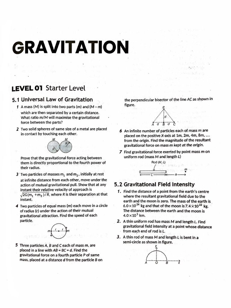 Gravitation | PDF | Orbit | Apsis