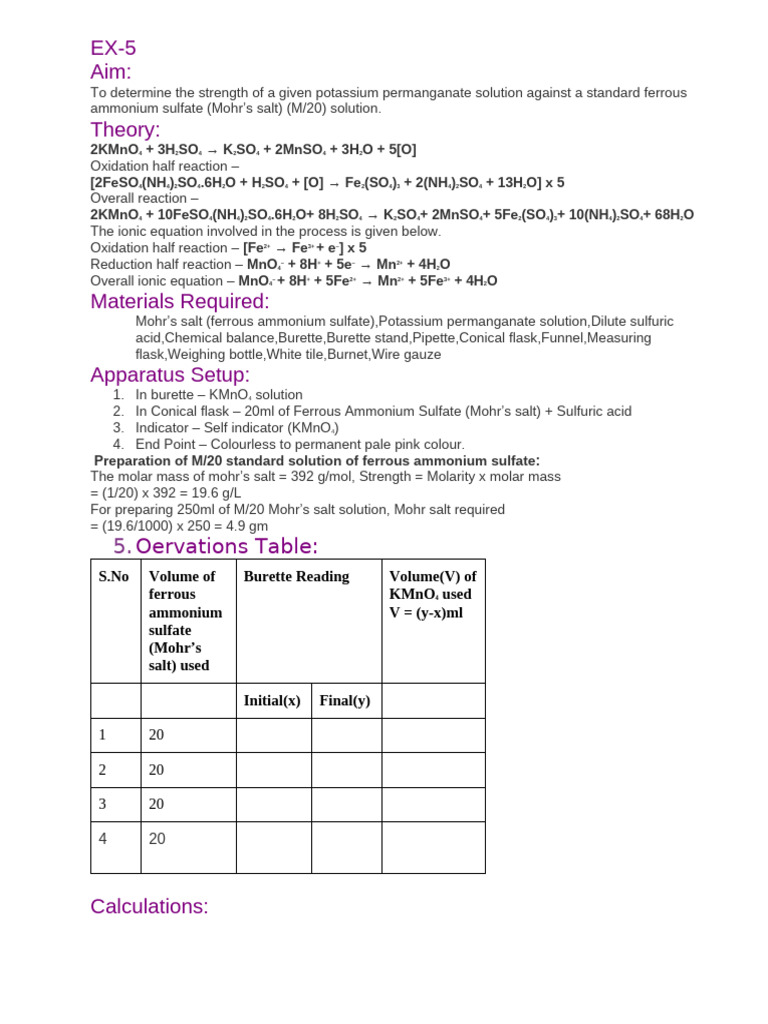 practical work-2-FILE WORK | PDF | Sulfate | Salt (Chemistry)