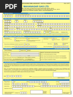 Mahanagar Gas Registration Form Guide | PDF | Cheque