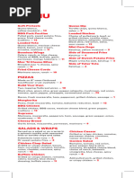 Cinépolis Food Menu & Prices 2024 | PDF | Hamburgers | Sauce