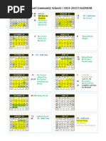CSCC Academic Calendar | PDF | Academic Term | Schools