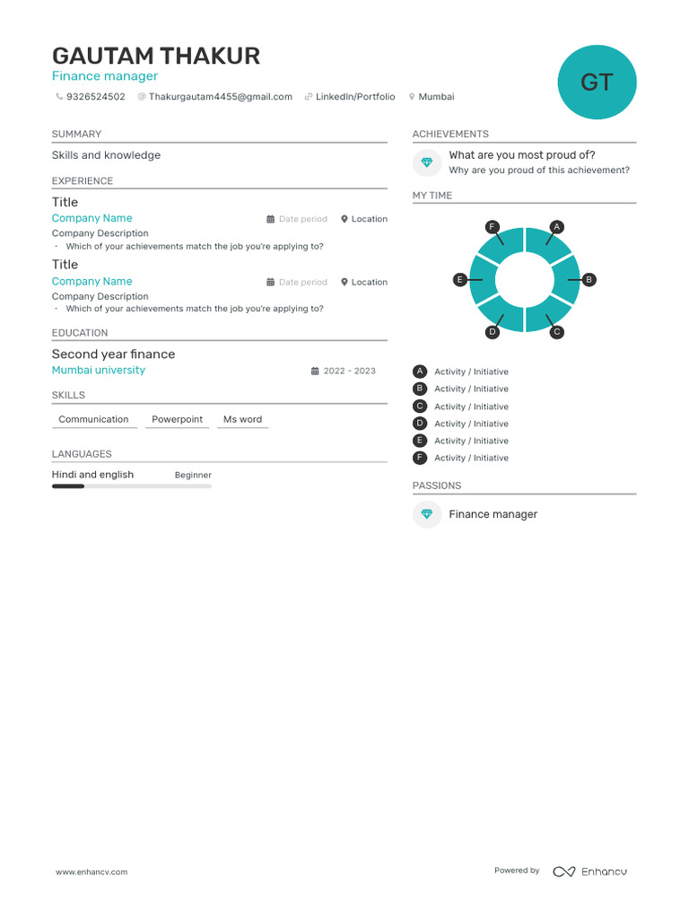Gautam Thakur Resume | PDF