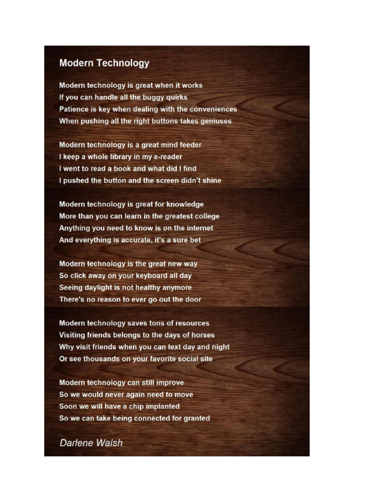 English Inter Disiplinary Project Poem | PDF