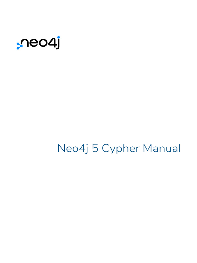 Neo4j Cypher Manual 5 | PDF | Databases | Database Transaction