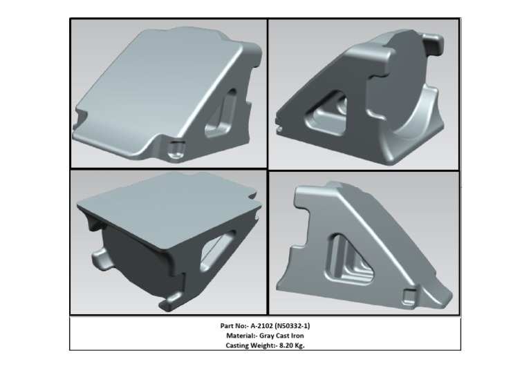 Sand Casted Wedge Casting | PDF