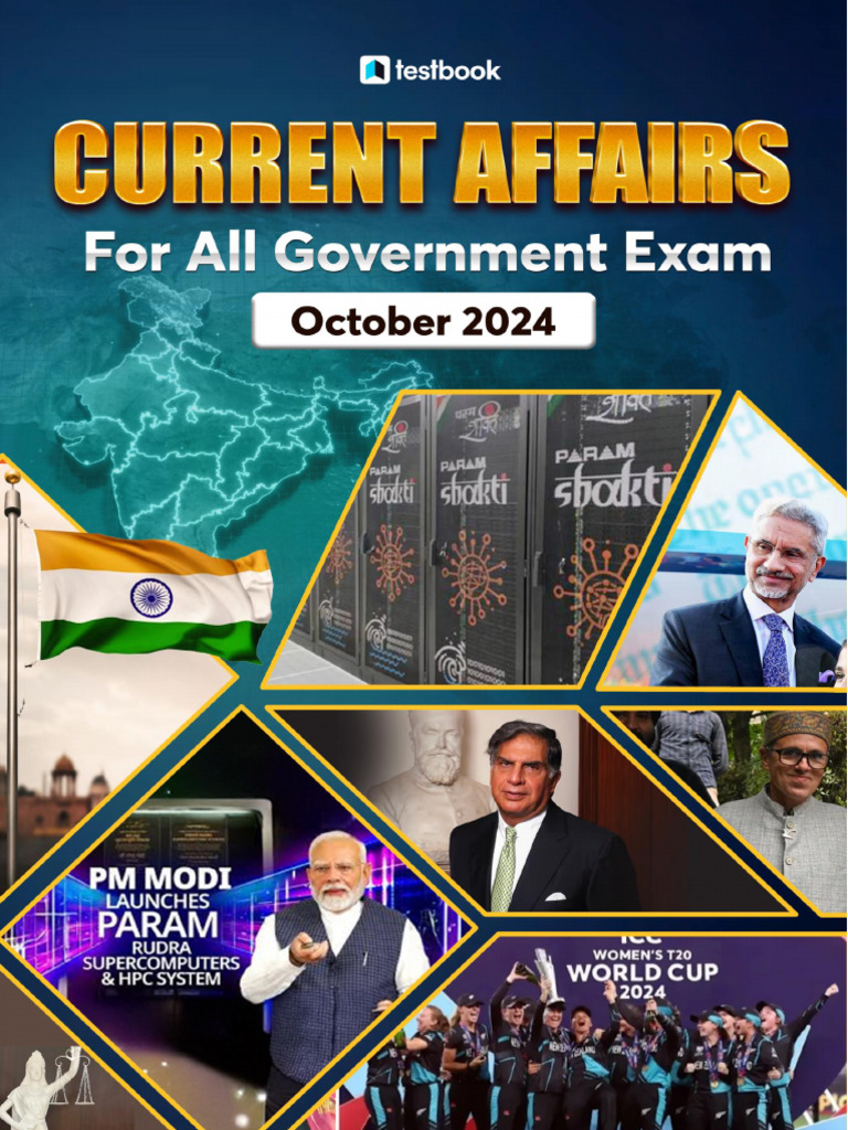 Current Affairs English Monthly Capsule - October 2024 | PDF