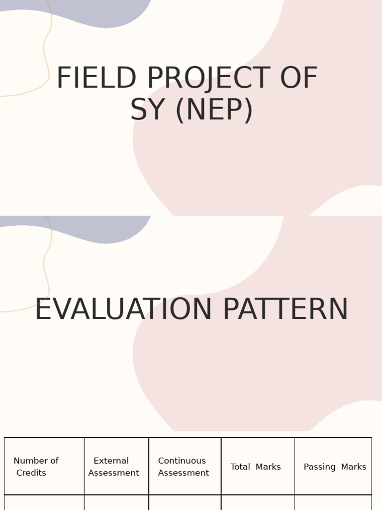 Field Project | PDF | Methodology