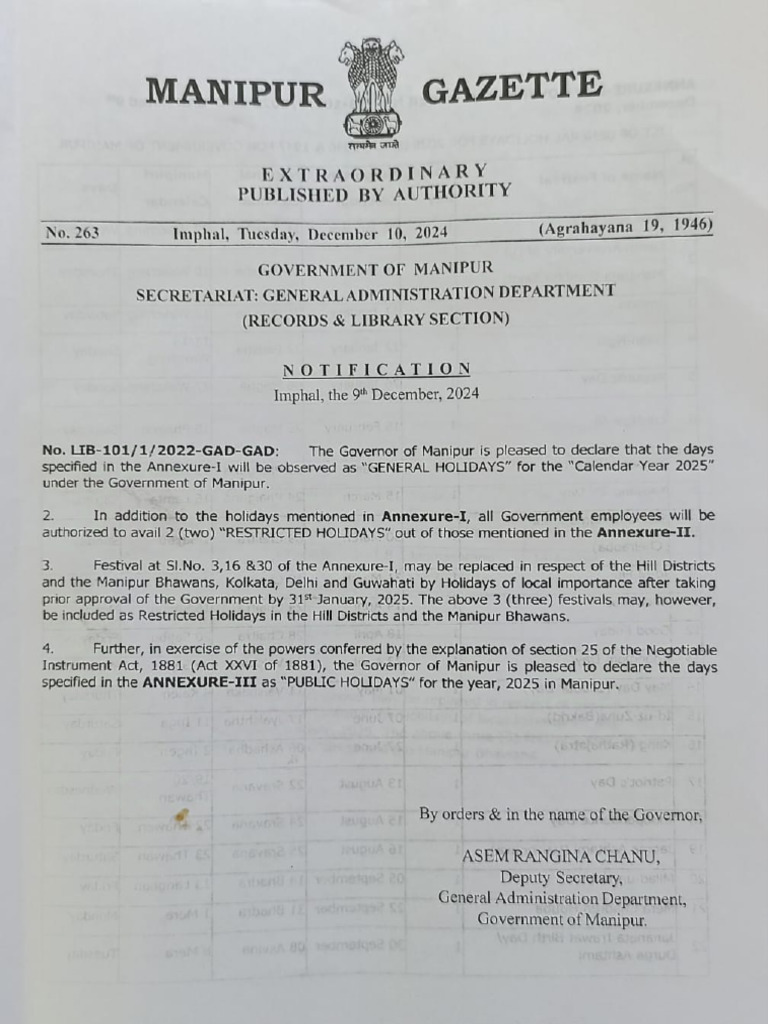 Gazette GAD - 241213 - 201803 | PDF