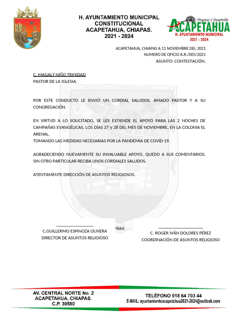 Membrete Ayuntamiento 1 | PDF