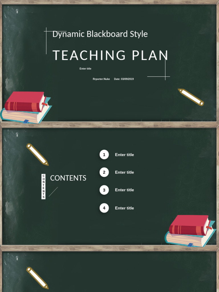 Dynamic Teaching Plan Template | PDF