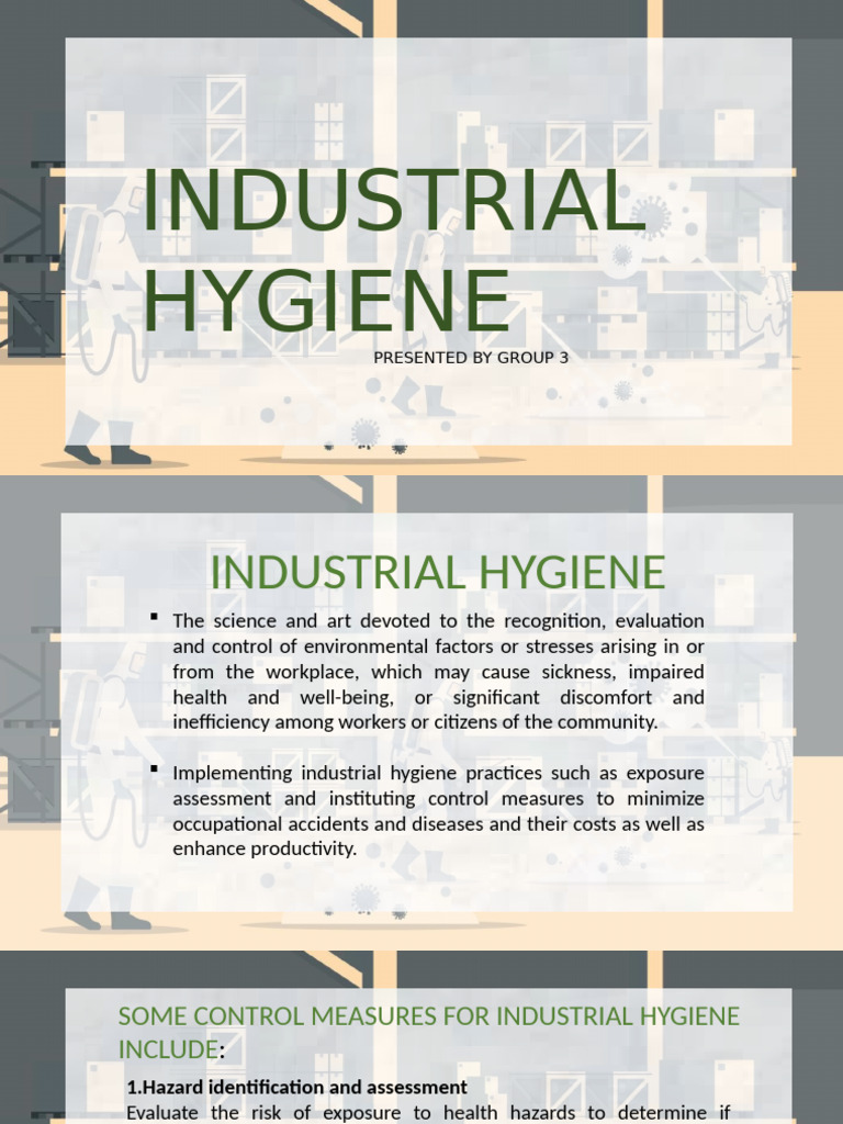 Industrial Hygiene: Hazards & Controls | PDF | Occupational Hygiene ...