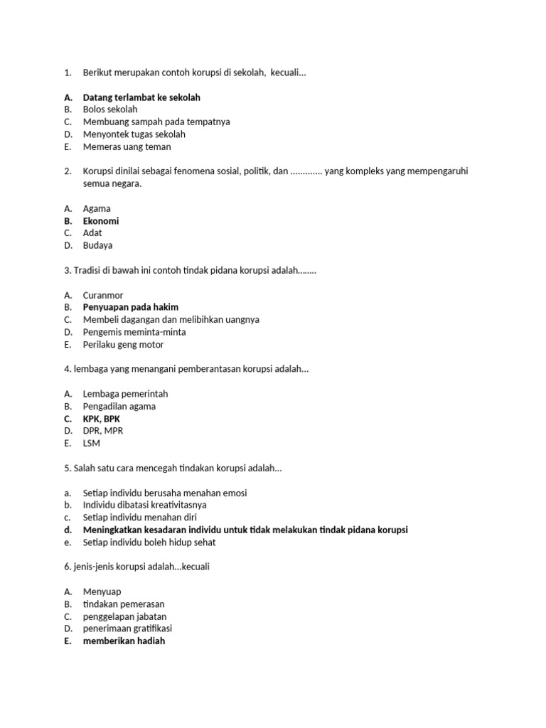 SOAL PAK STS XI | PDF