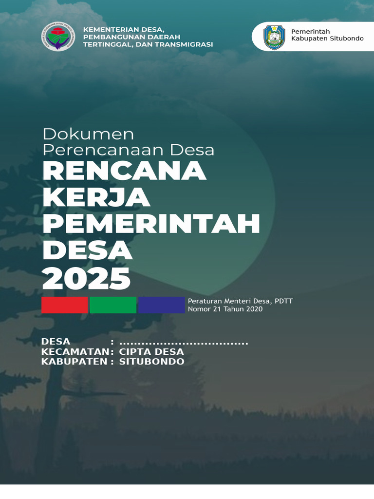 Dokumen RKP Desa Tahun 2025 | PDF