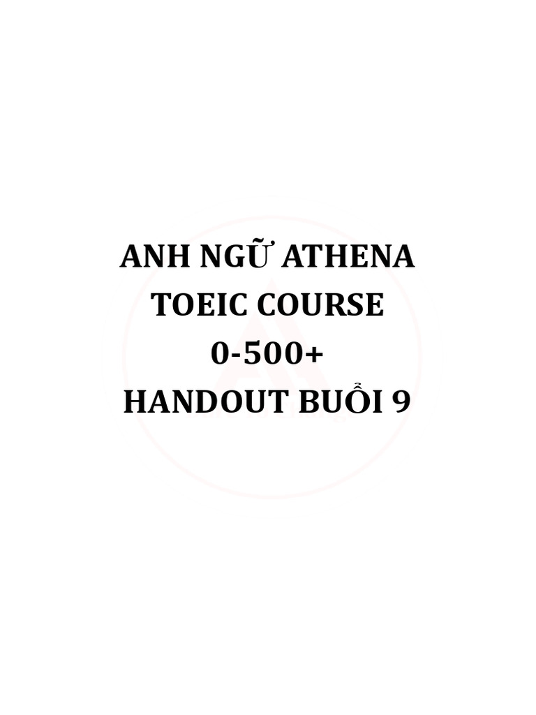 Buổi 9 - Nghe Unit 9 (Updated) | PDF | Room | Retail