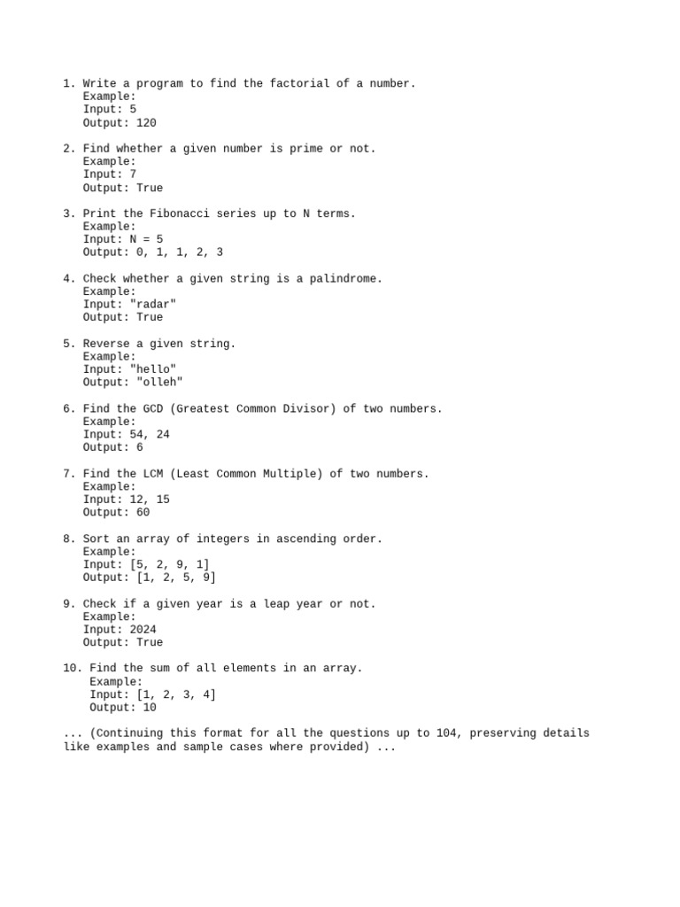 All Questions Formatted | PDF