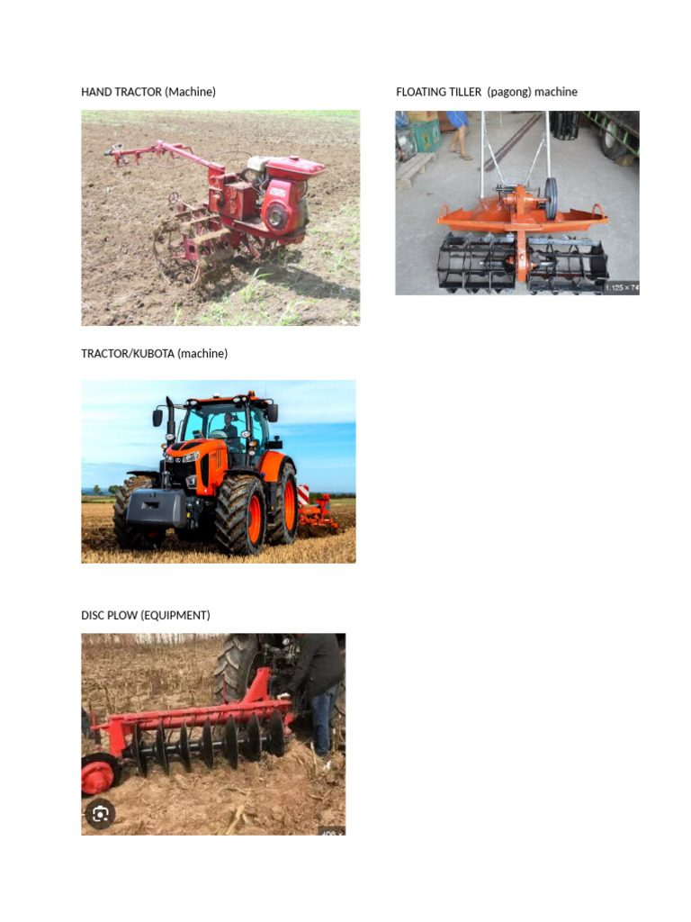 Pictures of Machineries 3 | PDF