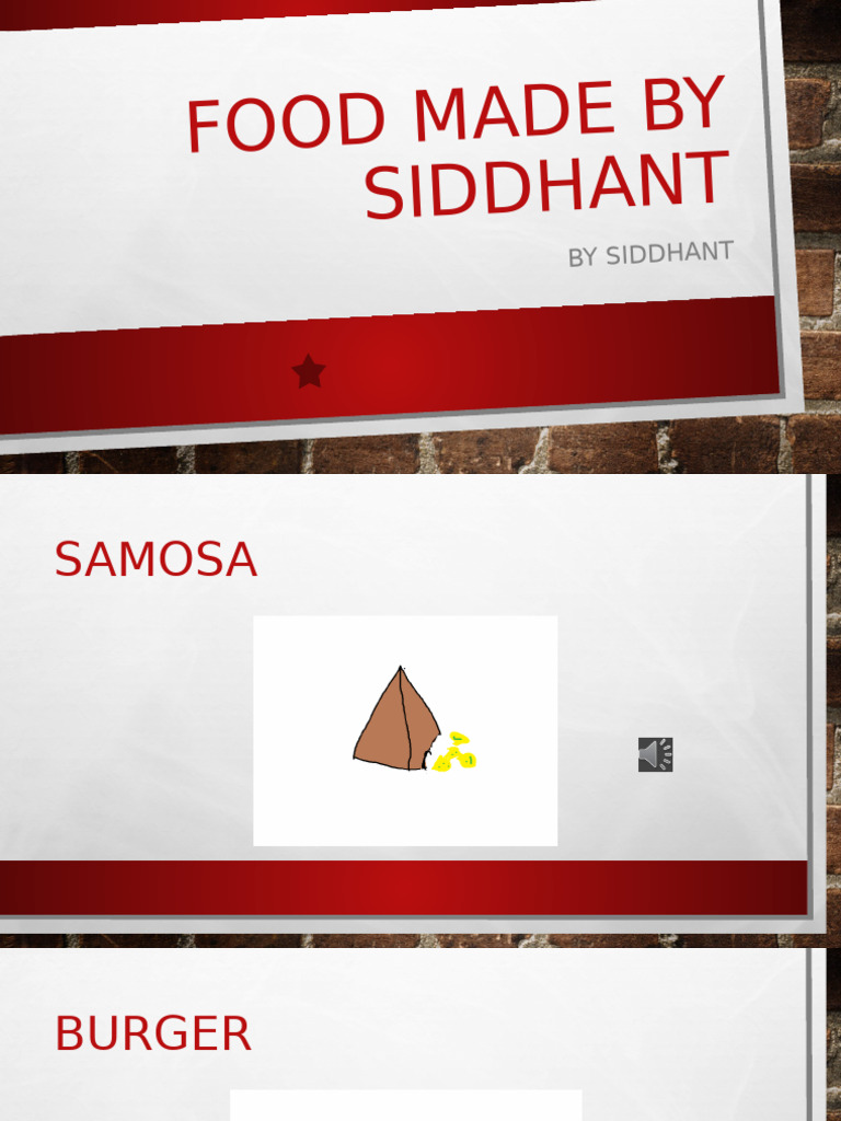 Food Made by Siddhant | PDF