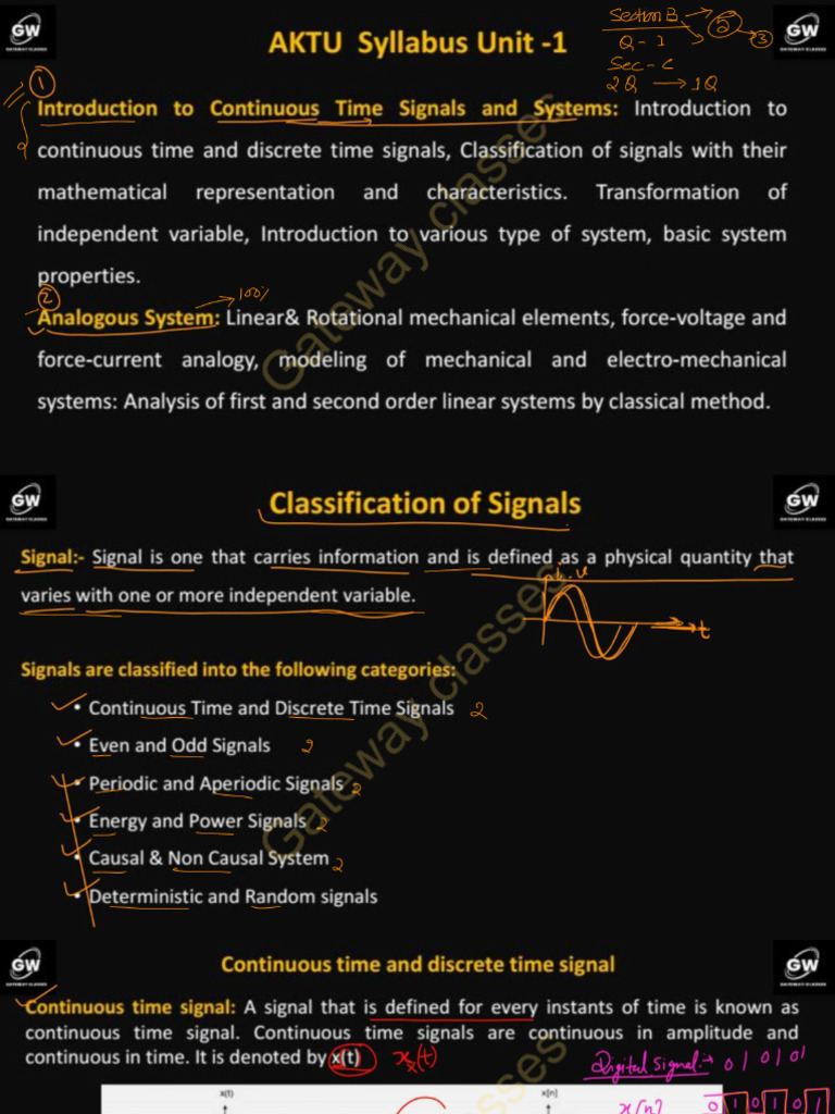 BSS U-1 ONE SHOT Gateway Classes | PDF