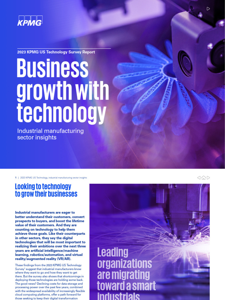 Industrial Manufacturing Tech Insights 2023 | PDF | Artificial ...