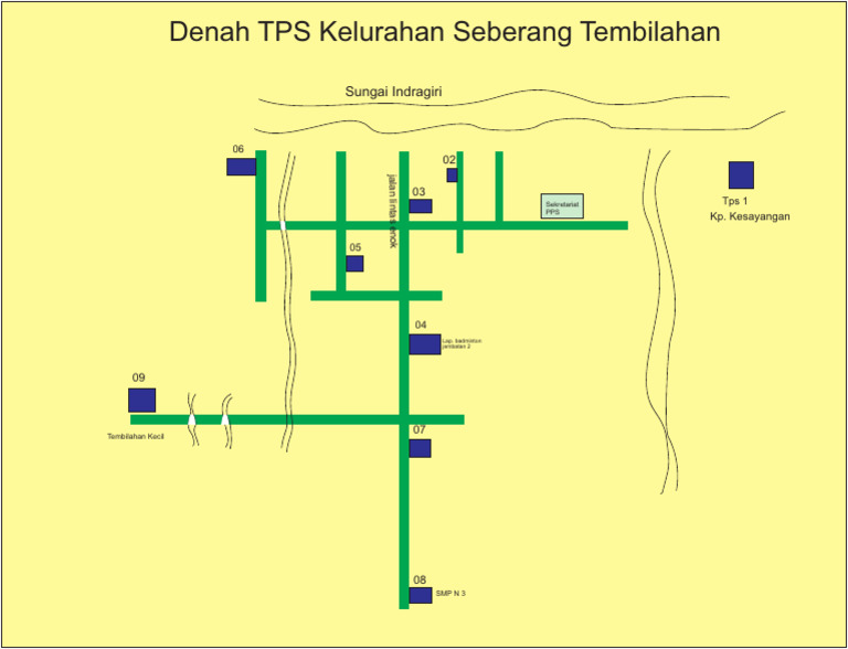 Denah Tps Seb TBH | PDF