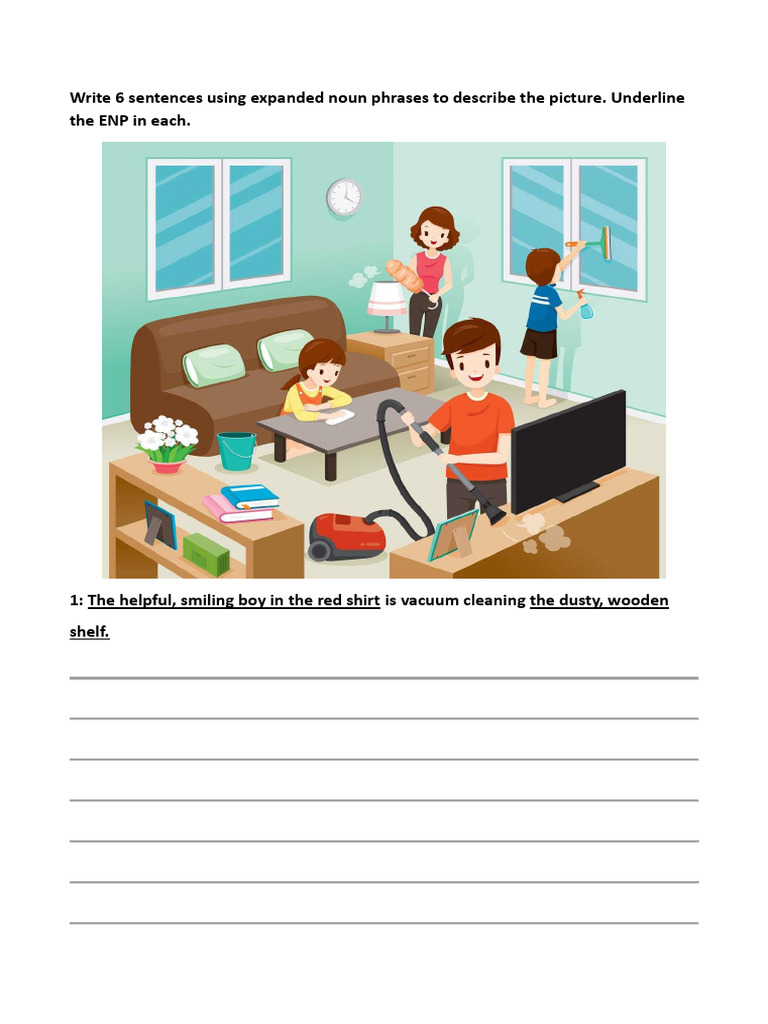 Describe A Picture Using ENP | PDF