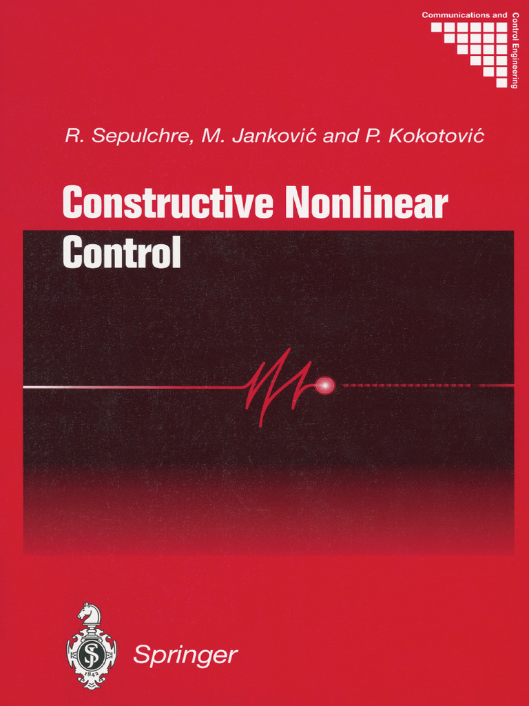Constructive Nonlinear Control - 1996 | PDF